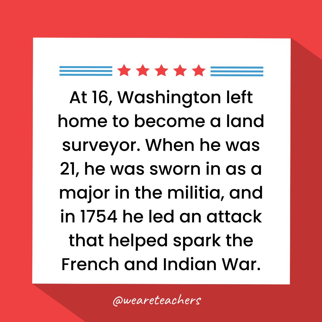 20 Fun Facts About George Washington