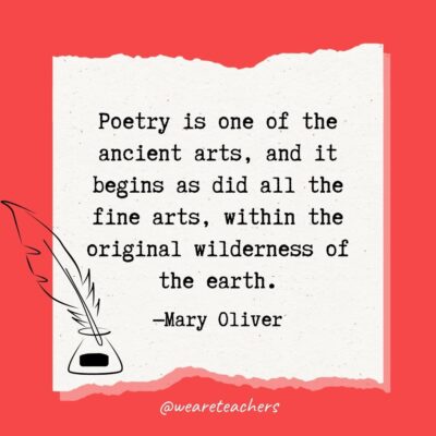 80+ Poetry Quotes You'll Love Sharing With Students