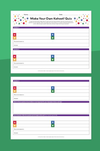 These Free Kahoot! Worksheets Boost Your Class Review Game