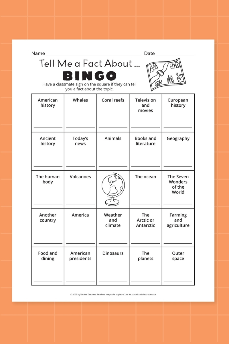 Icebreaker Bingo (Free Download)
