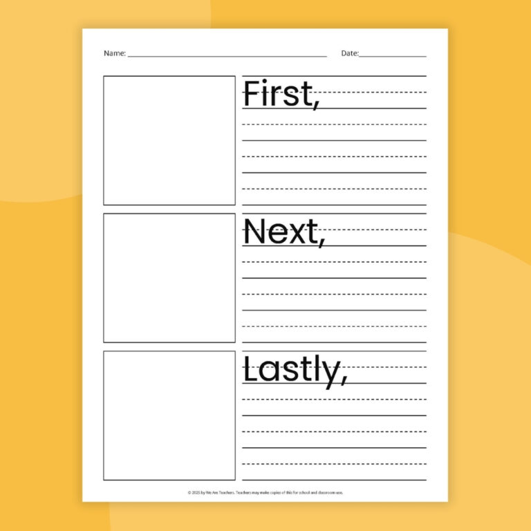 Free Printable Narrative Writing Graphic Organizer Bundle