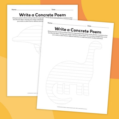 Poetry Worksheets: Get Our Free Bundle With 8 Templates