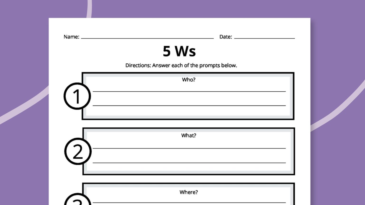 Story Map Graphic Organizers: How To Use Them + Free Printable