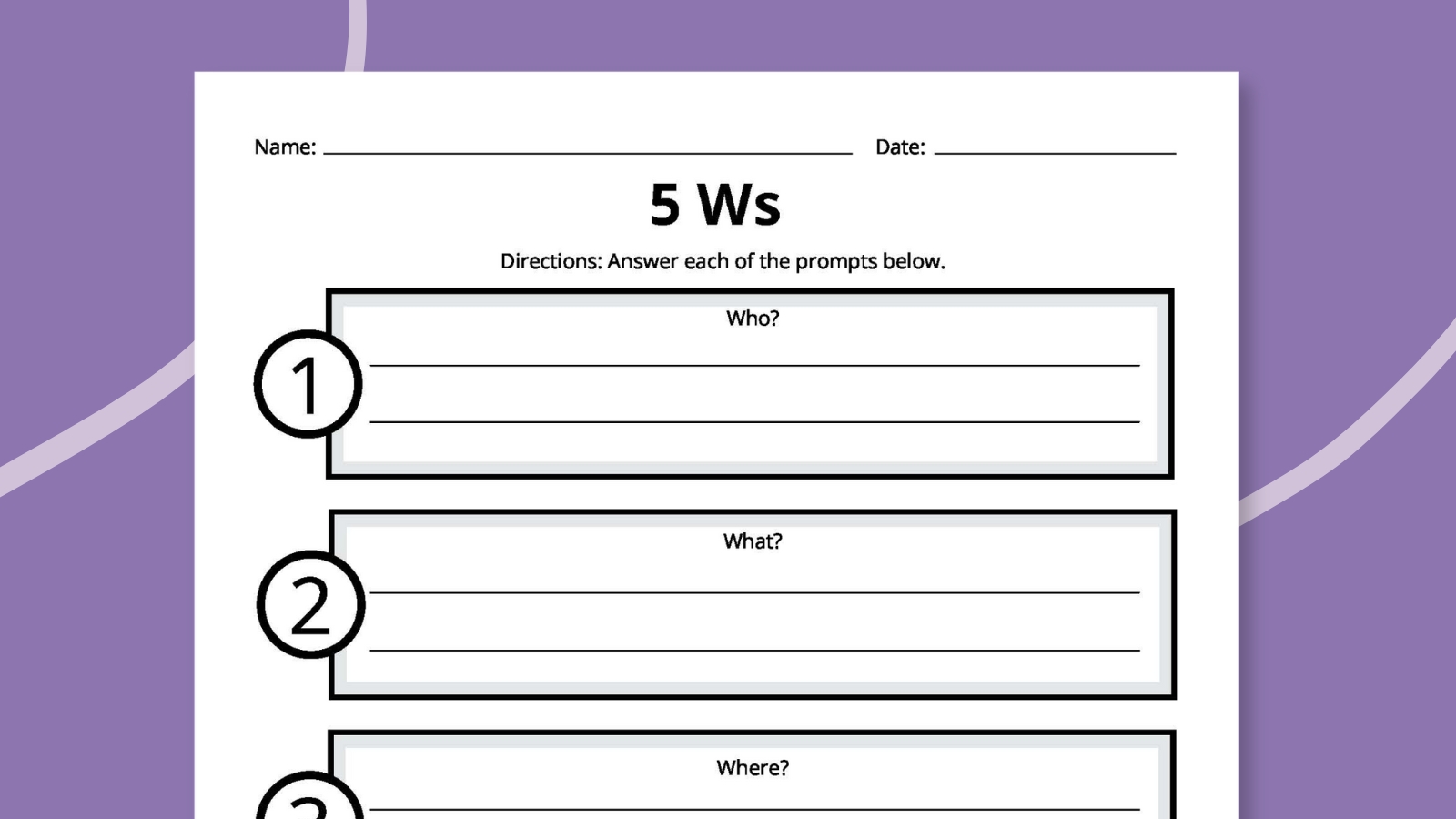 Story Map Graphic Organizers: How To Use Them + Free Printable
