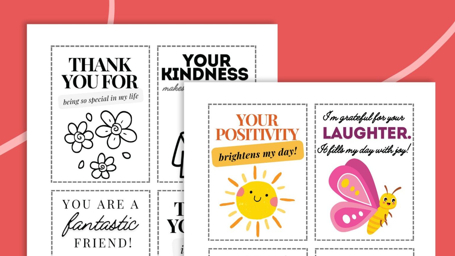 Gratitude Worksheets (Free Printables)