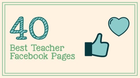 40 Teacher Facebook Pages You Should Follow Today - We Are Teachers