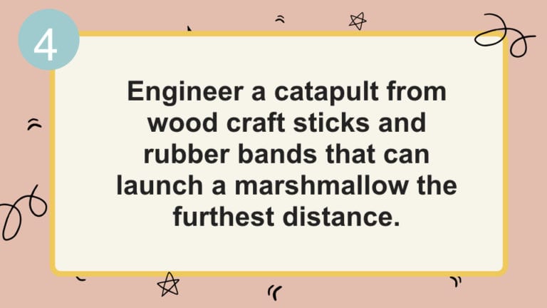 25 Fun and Easy Fourth Grade STEM Challenges (Free Printable!)