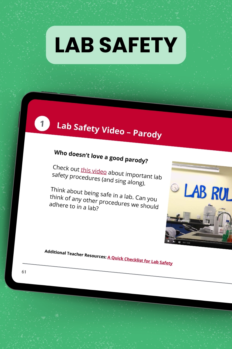 Science Bell Ringers for Biology, Chemistry, Physics, and More