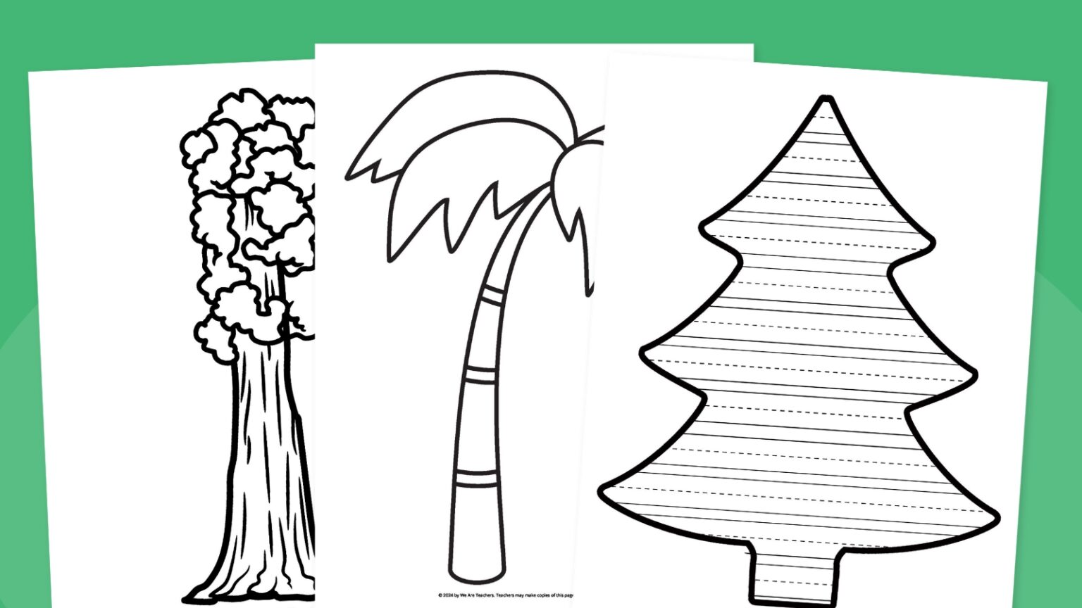 Free Tree Template Printable Bundle