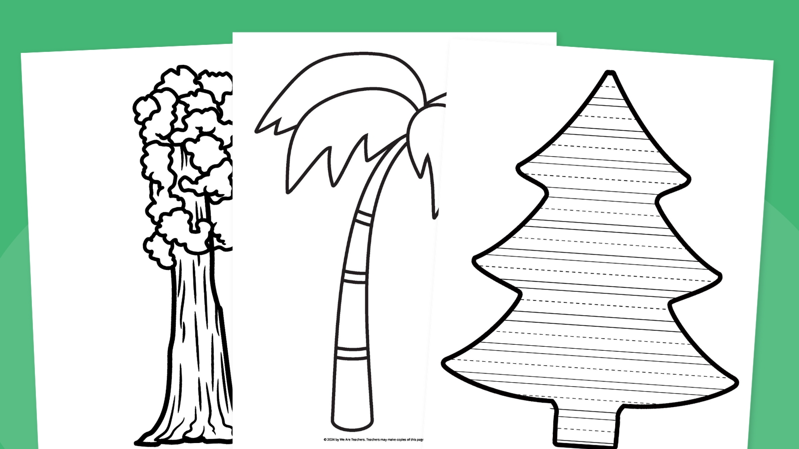 Free Tree Template Printable Bundle