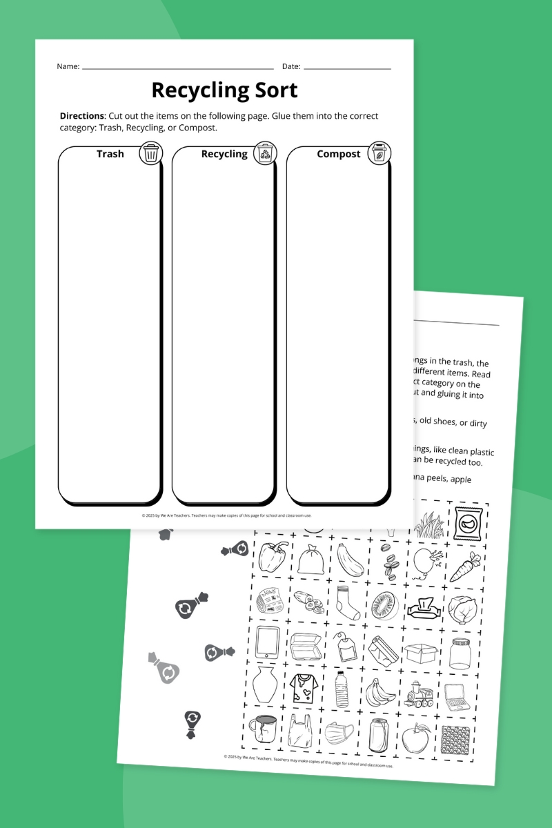 Free Printable Earth Day Worksheets - Dvonee.com