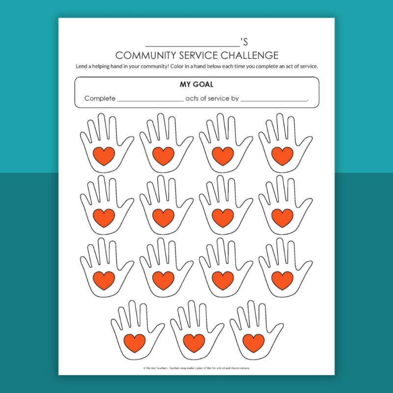 Free Printable Community Service Log Bundle