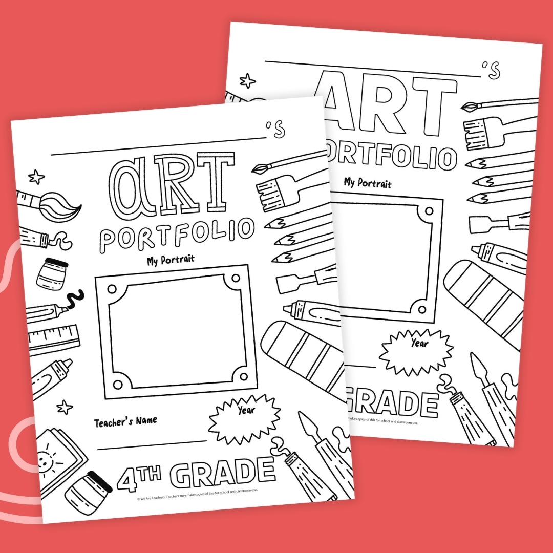 Free Art Portfolio Templates for Students