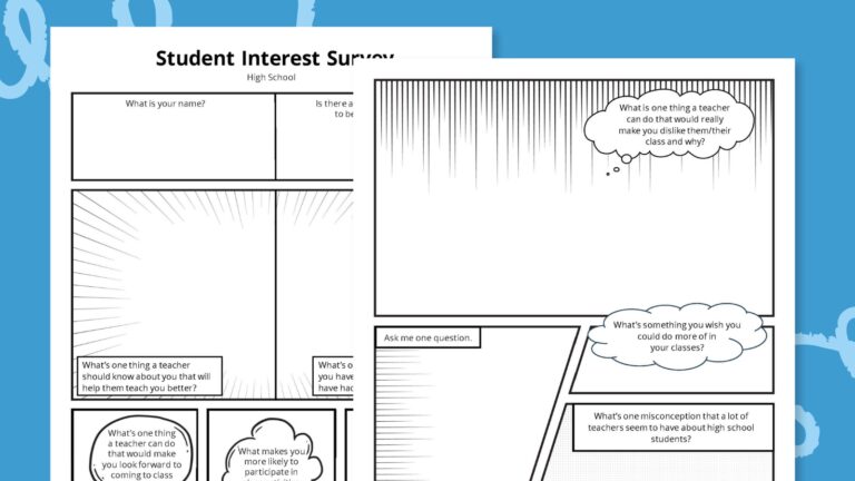 Student Interest Surveys: Free Download