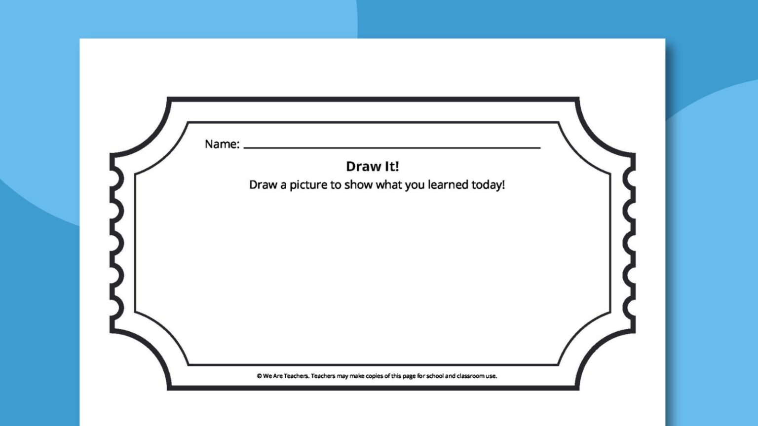 Free Printable Exit Ticket Template Bundle (8 Fun Options)