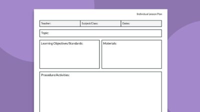 Free Lesson Plan Template Bundle (Daily, Weekly, and Monthly)