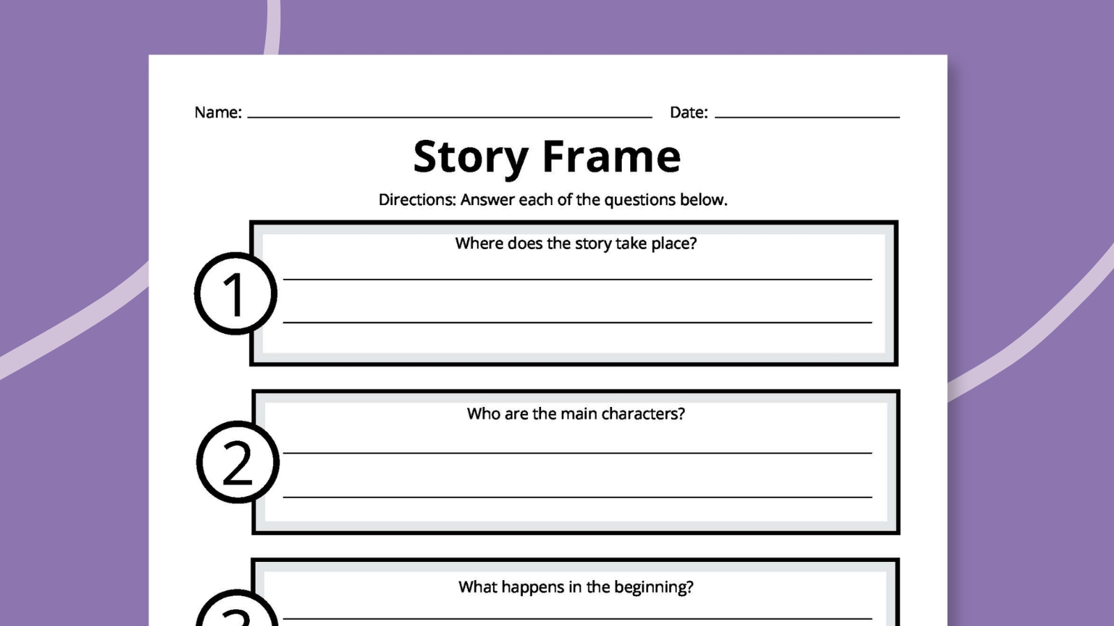 Story Map Graphic Organizers: How To Use Them + Free Printable