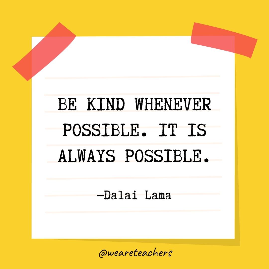 100 Kindness Quotes for Kids