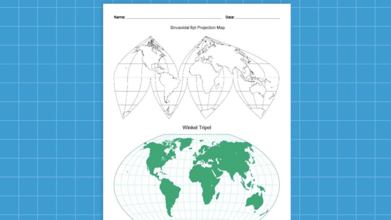 Free Printable World Map Bundle