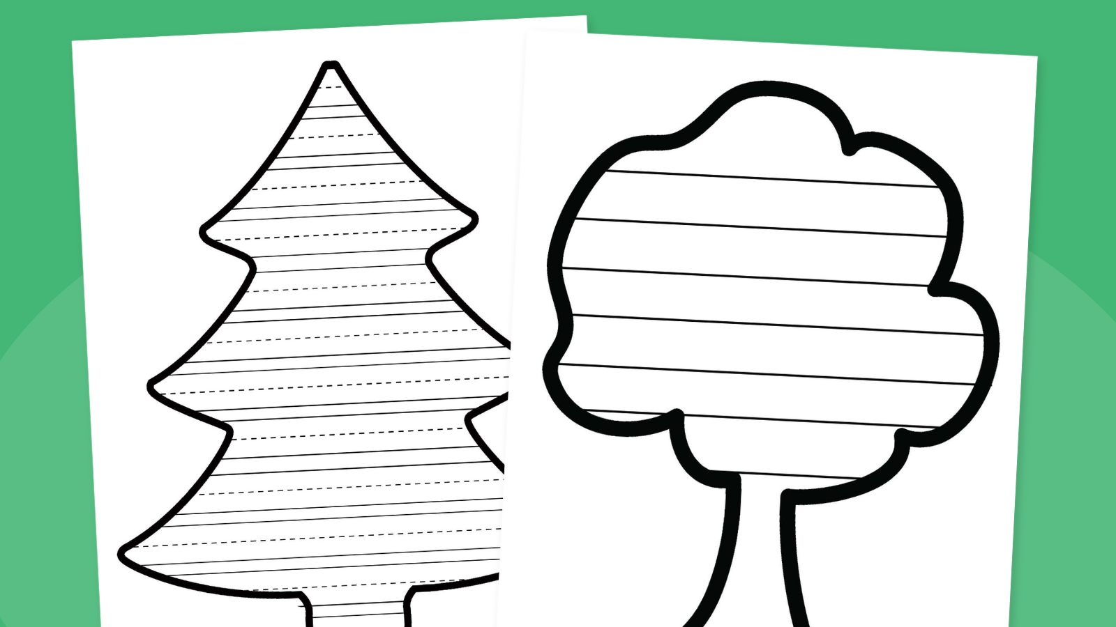 Free Tree Template Printable Bundle