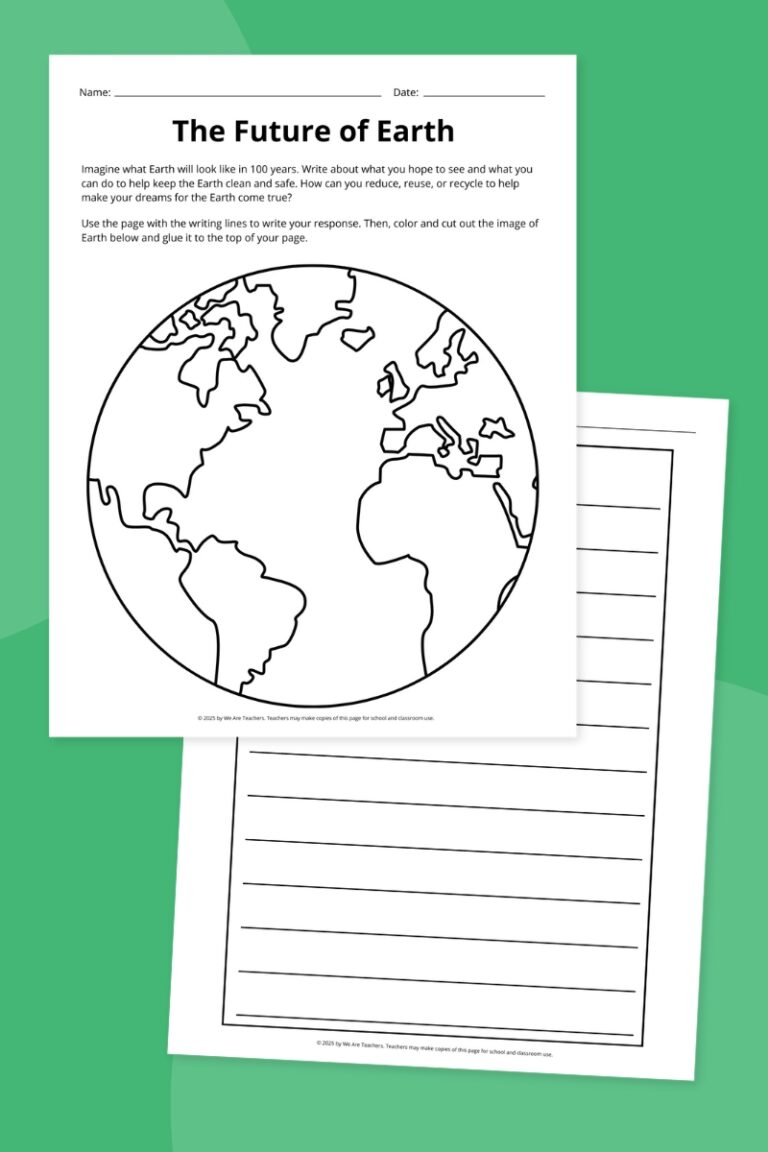 Free Printable Earth Day Worksheets