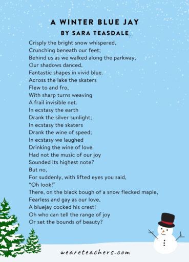 Winter Poems for Kids of All Ages