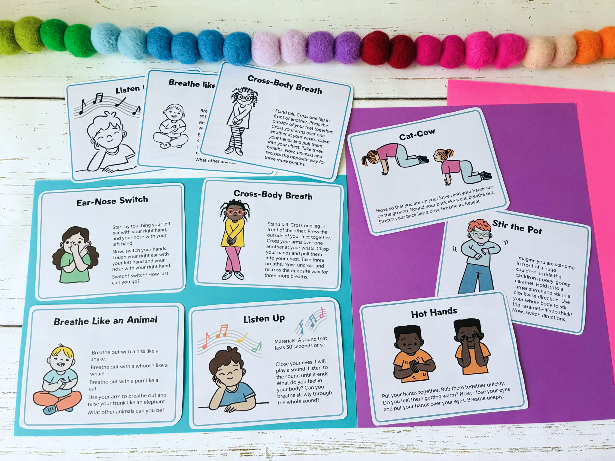 Brain Break Activity Cards (Free Printables)