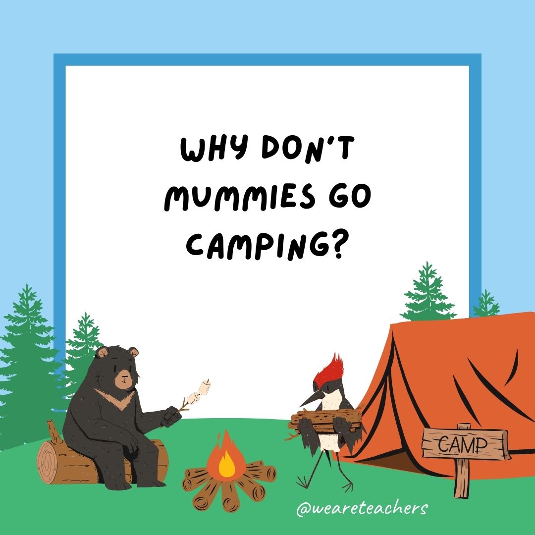 60 Entertaining Camping Jokes for Kids