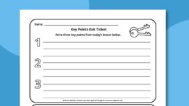 Free Printable Exit Ticket Template Bundle (8 Fun Options)