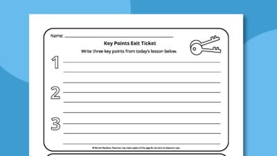24 Exit Ticket Ideas and Examples That Give Immediate Feedback