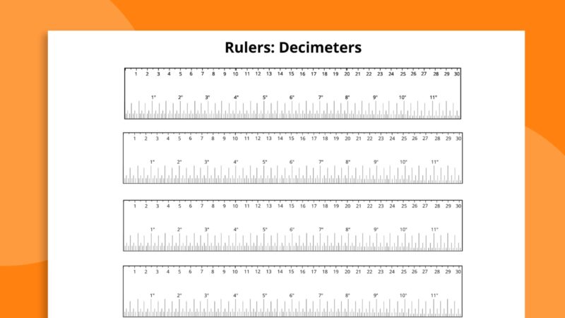 Free Printable Ruler Bundle - Saperap.com