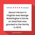 20 Fun Facts About George Washington