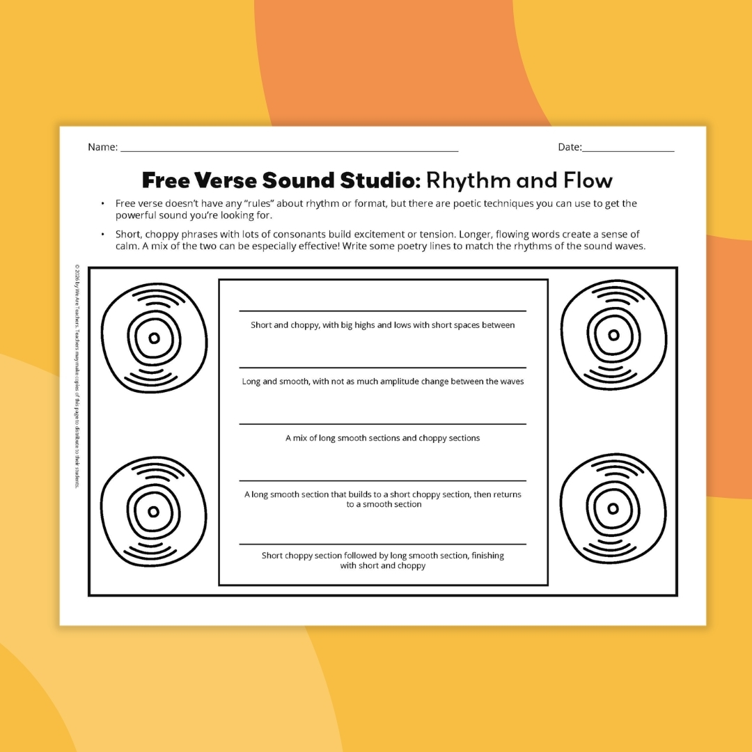 Free Verse Template Bundle: Step Into the Sound Studio!