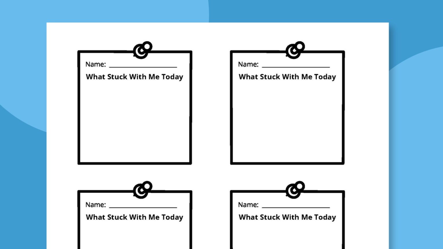 Free Printable Exit Ticket Template Bundle (8 Fun Options)