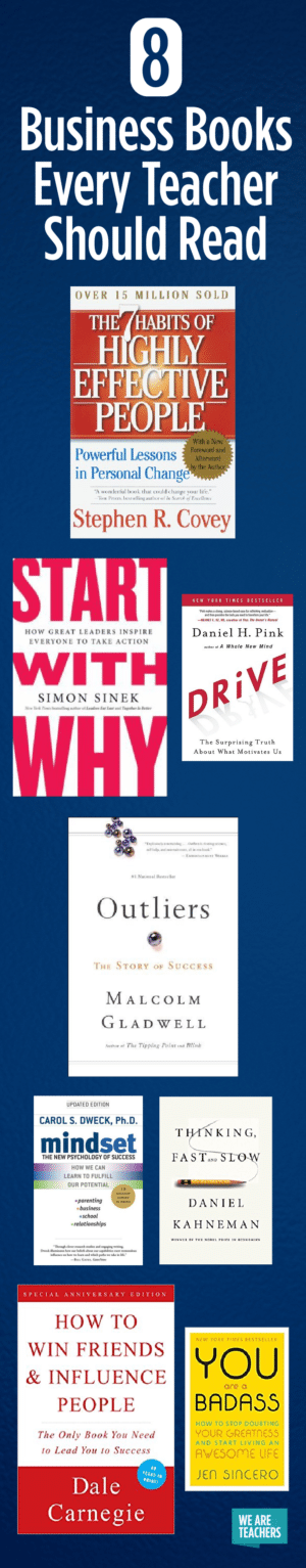 8 Business Books Every Teacher Should Read - WeAreTeachers