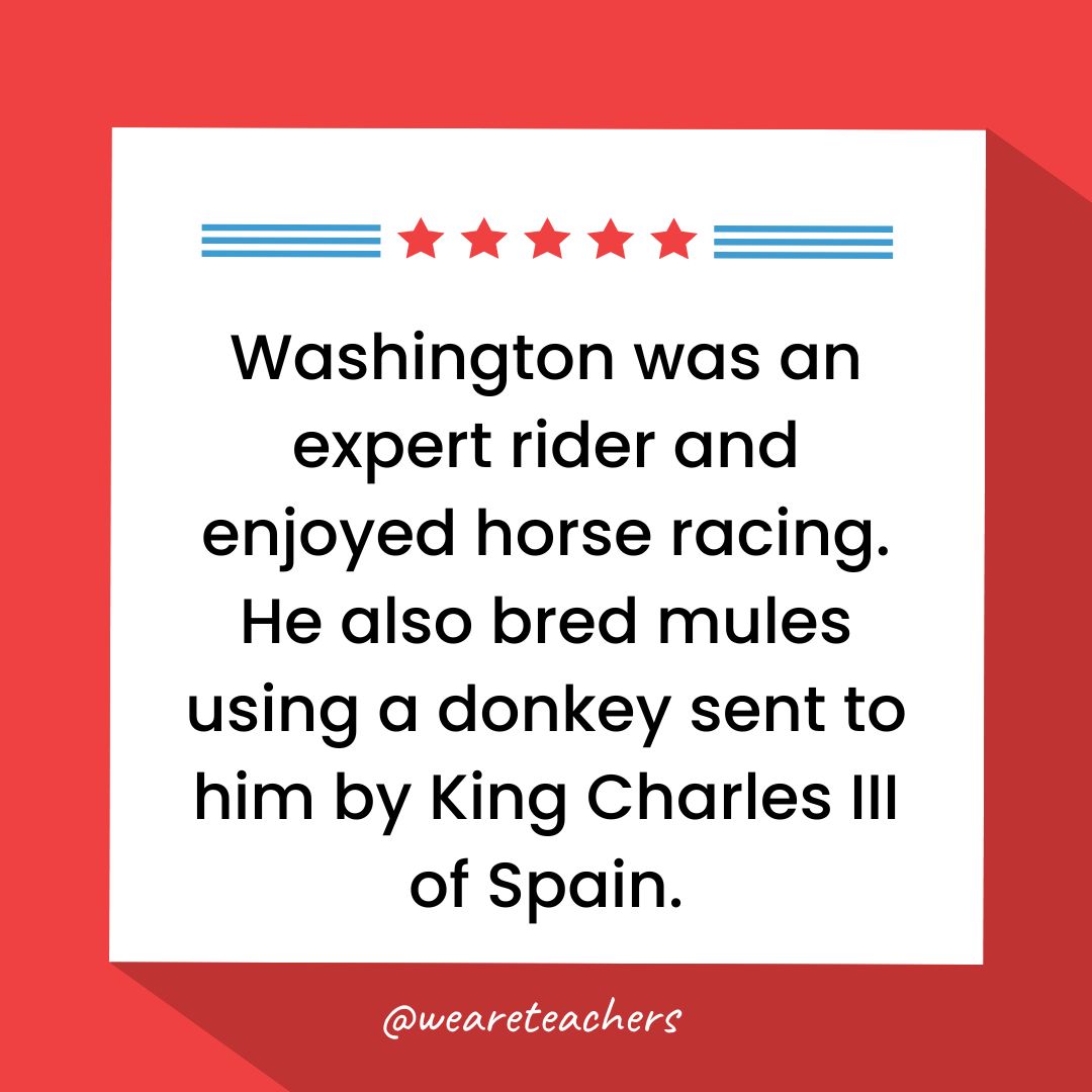 20 Fun Facts About George Washington