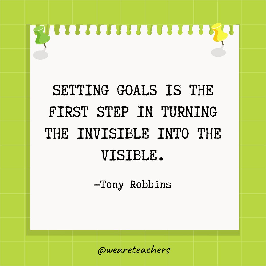 140 Inspirational Goal-Setting Quotes