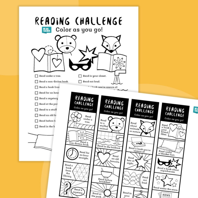Free Printable Reading Activities & Worksheets
