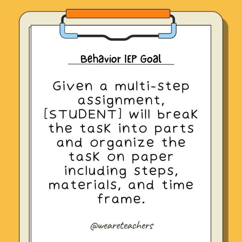 Free IEP Goal Bank With 175+ Goals & Printable Tracking Sheets