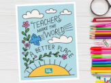 Free Inspirational Teaching Posters To Save and Print