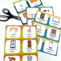 World Language Labels: Free Printable for School or Home