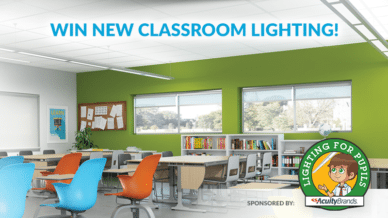 Teachers Can Win New Lighting for Their Classrooms