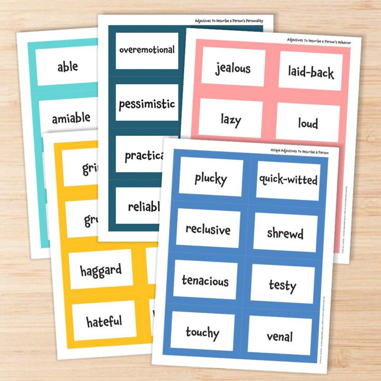 400 Eloquent Adjectives To Describe a Person