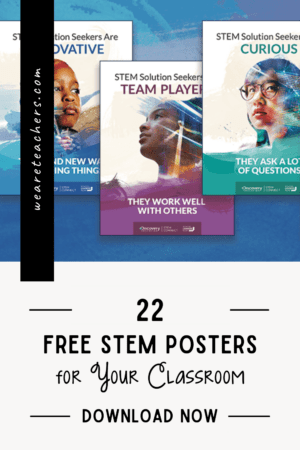 Over 22 Free STEM Posters for the Classroom - WeAreTeachers