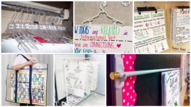 10 Awesome Ideas for Anchor Chart Organization and Storage