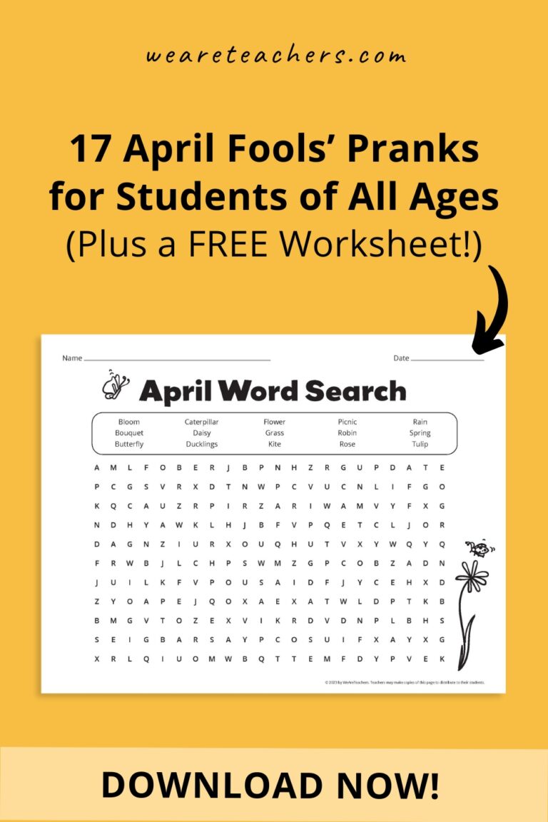 17 April Fools' Pranks for Students of All Ages
