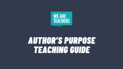 Author's Purpose Examples and Activities (Free Printables!)