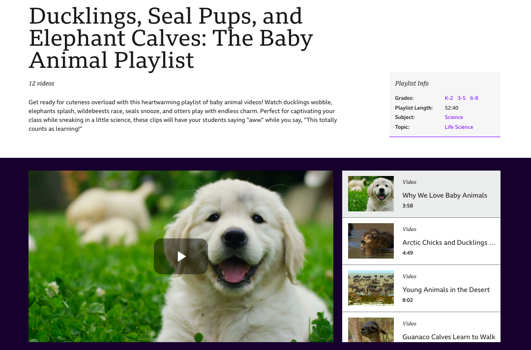 Awesome Free Classroom Videos With Lesson Plans - We Are Teachers