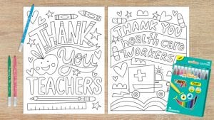 Free Essential Workers Coloring Pages - WeAreTeachers