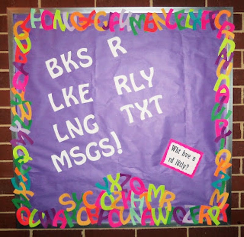 Best Reading Bulletin Boards for the School or Classroom